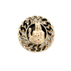 Elegant Gold St.Barbara Ring 14k | Las Villas Jewelry