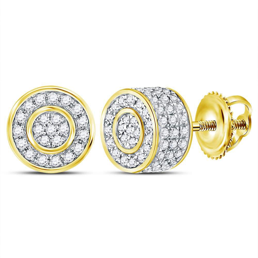 Round Earrings For Men